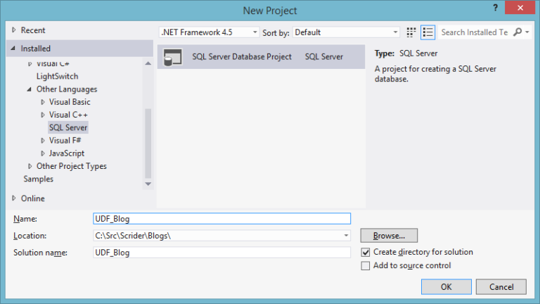 Getting Started With Sql Server 2012 Clr User Defined