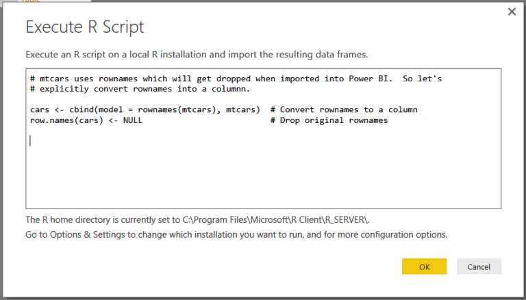 A Guide to Using R with Power BI - SPR