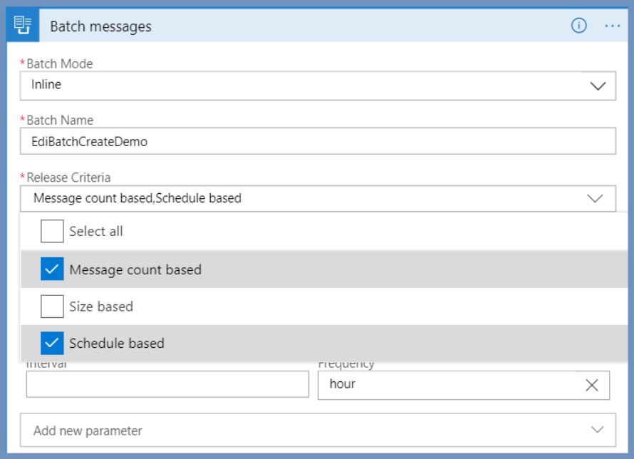 Use Logic Apps EDI batching to group multiple transactions - SPR