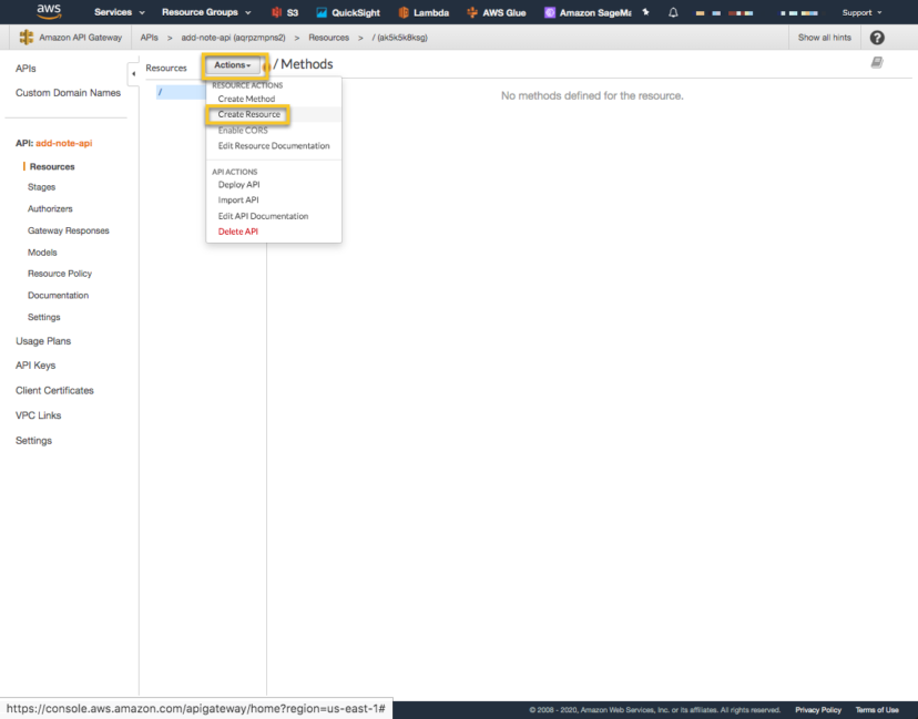Securing AWS API Gateway with Cognito User Pools - SPR
