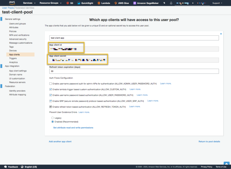 Securing Aws Api Gateway With Cognito User Pools Spr