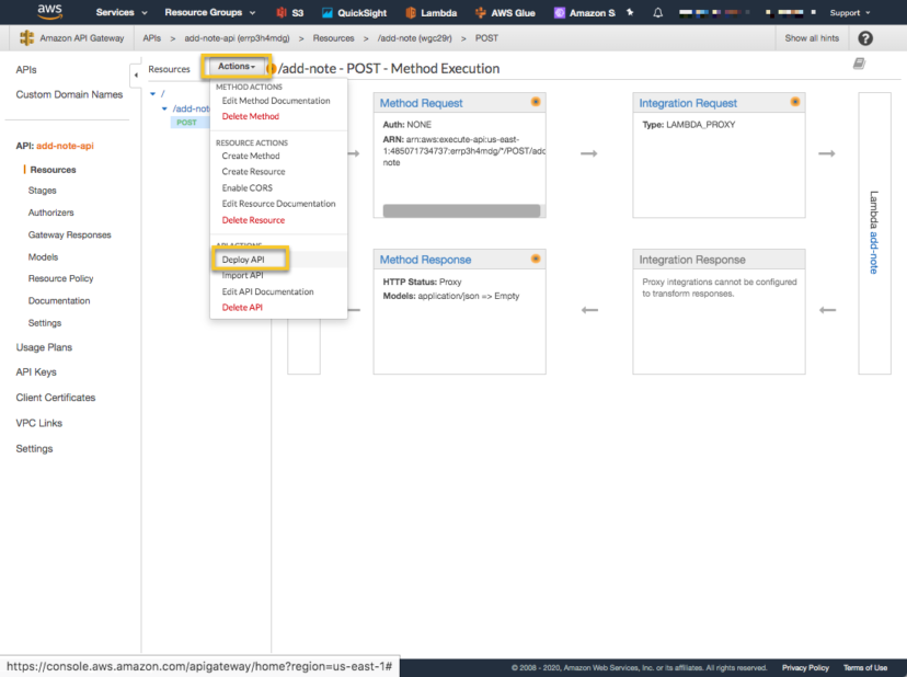 Securing AWS API Gateway with Cognito User Pools - SPR